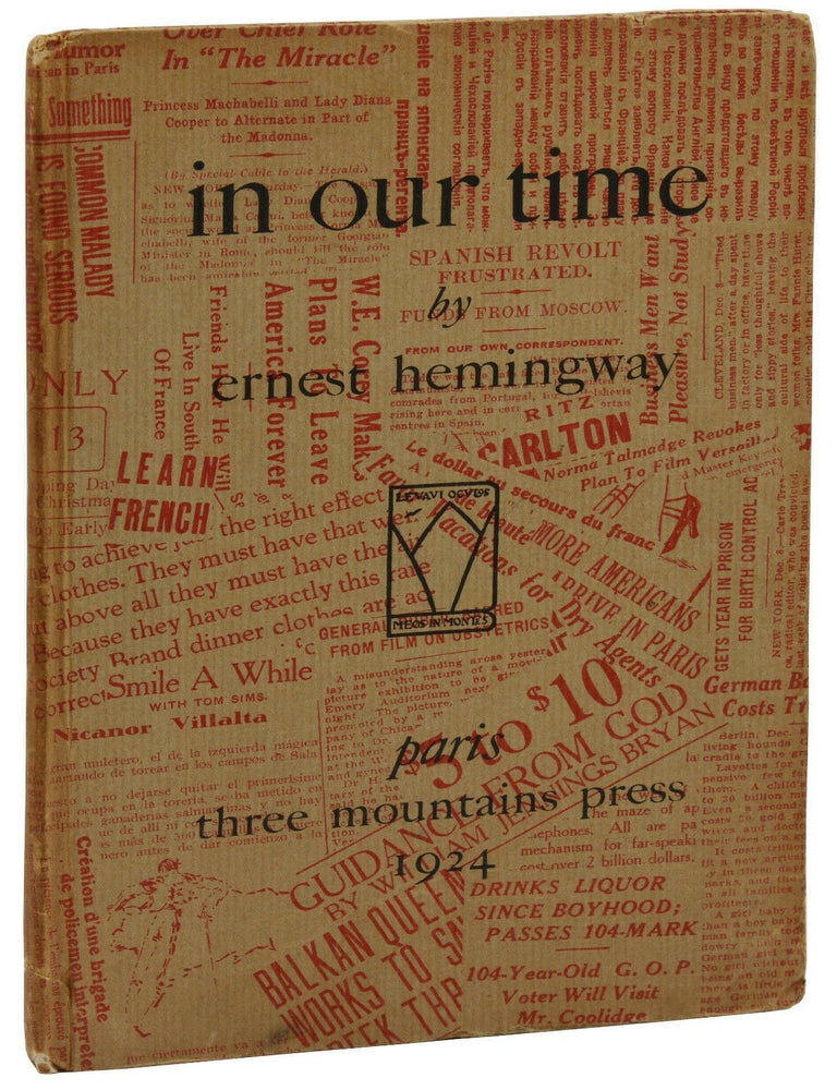 In Our Time | Ernest Hemingway | First Edition