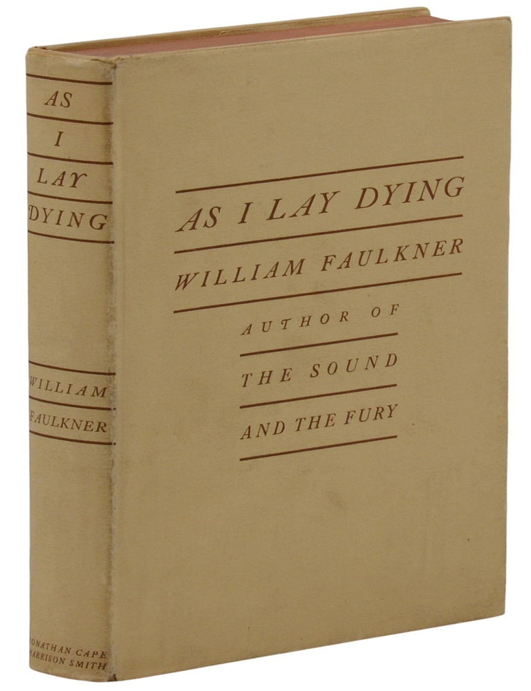 As I Lay Dying | William Faulkner | First Edition