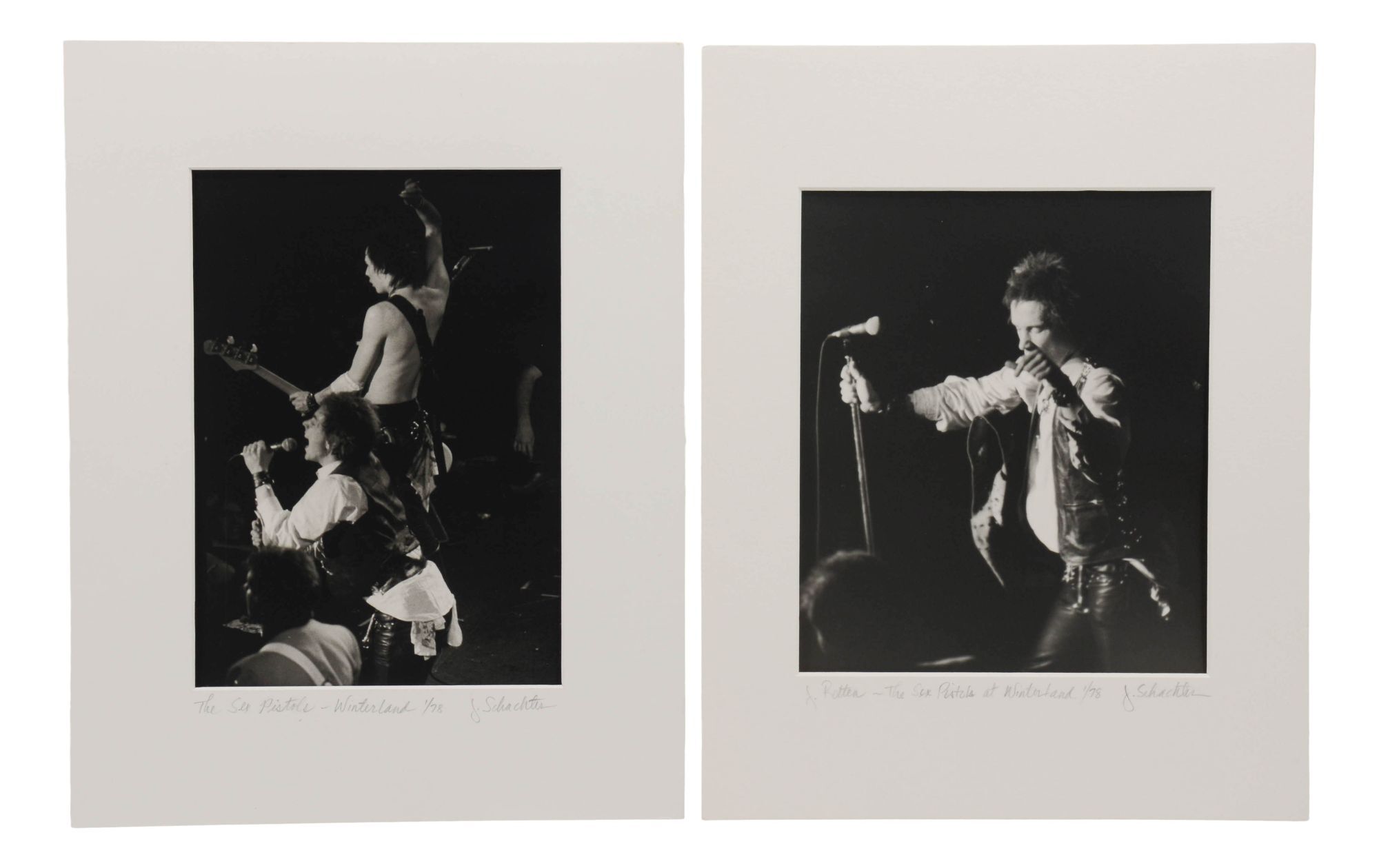 The Sex Pistols at Winterland 1/78 Two silver gelatin prints | Julie ...
