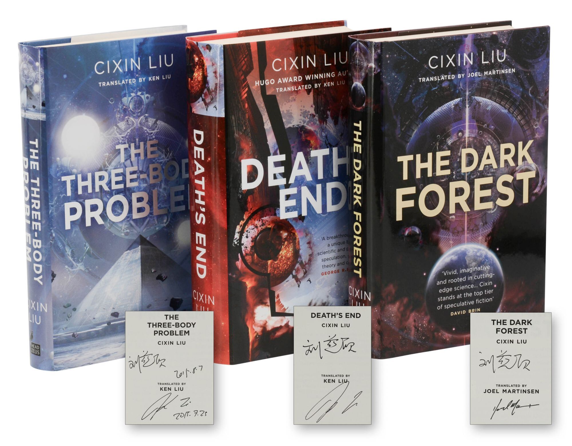 The Remembrance of Earth's Past Trilogy: The Three-Body Problem; The ...